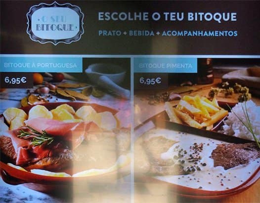 Menu at Burger Ranch fast food, Lisbon, R. Agostinho Neto 16H