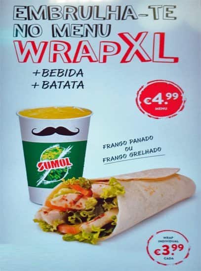 Menu em Burger Ranch restaurante de fast food, Lisboa, R. Agostinho ...