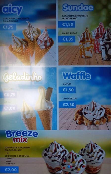 Menu em Burger Ranch restaurante de fast food, Lisboa, R. Agostinho ...