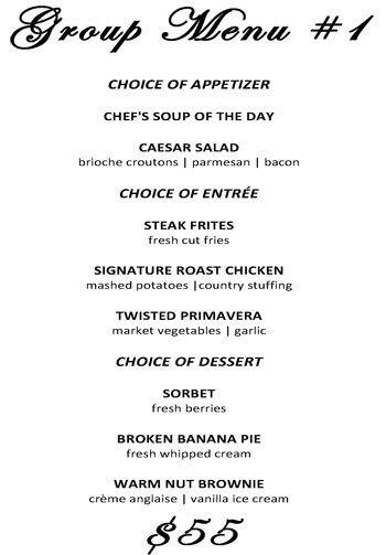 Menu at e11even steakhouse, Toronto, 15 York Street Corner of York and