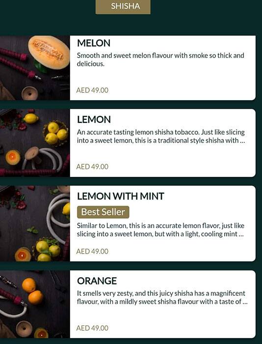 Menu of Cando Restaurant, Baniyas, Dubai