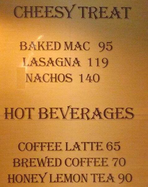 Menu at Cattle Milkshake Bar, Quezon City, 2nd Lvl SM Annex