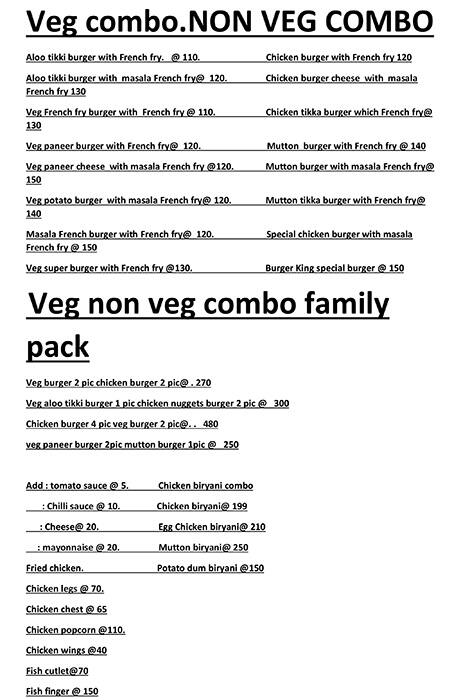 Menu at CFC - Cafe Fried Chicken, Kolkata