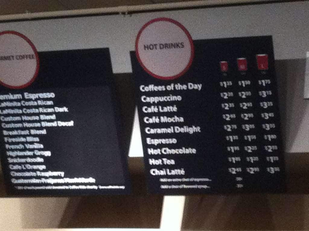 Expressions Coffee House Menu, Menu for Expressions Coffee House ...