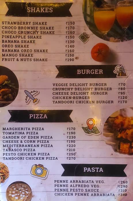 Menu of The Rovers Restaurant & Cafe, Meerut Cantt, Meerut