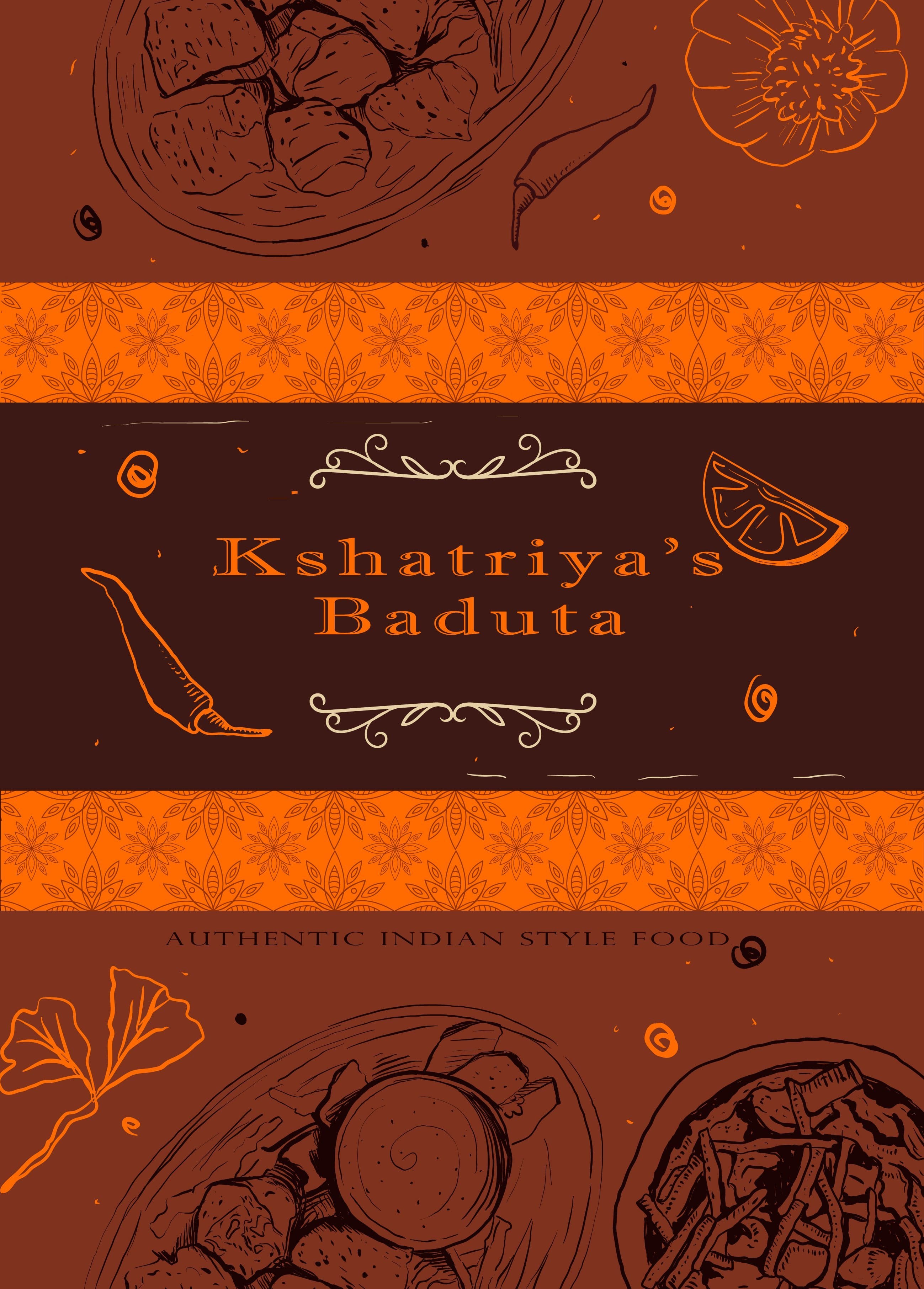 Menu of Kshatriya's Baduta, JP Nagar, Bangalore
