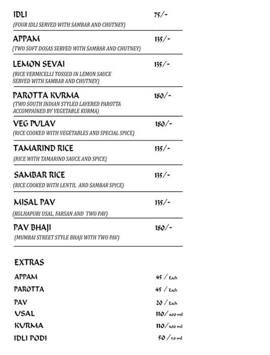 Menu of Snackden, Ghansoli, Navi Mumbai