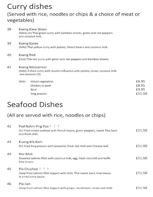 Menu at Bay View pub & bar, Swansea