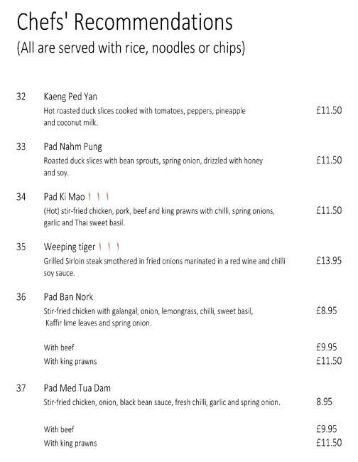 Menu at Bay View pub & bar, Swansea