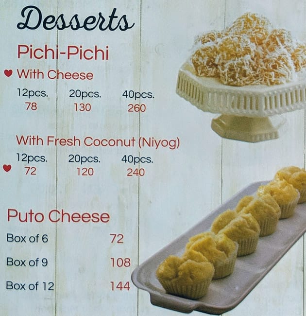 Menu at Amber Golden Chain of Restaurants Parañaque, Parañaque, Dr ...