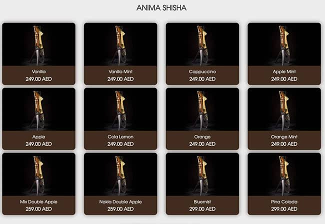 Menu at HuQQabaz Jumeirah pub & bar, Dubai