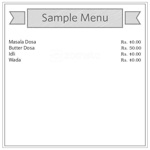 Menu of Al Baraka Tiffin Center, Saroor Nagar, Hyderabad