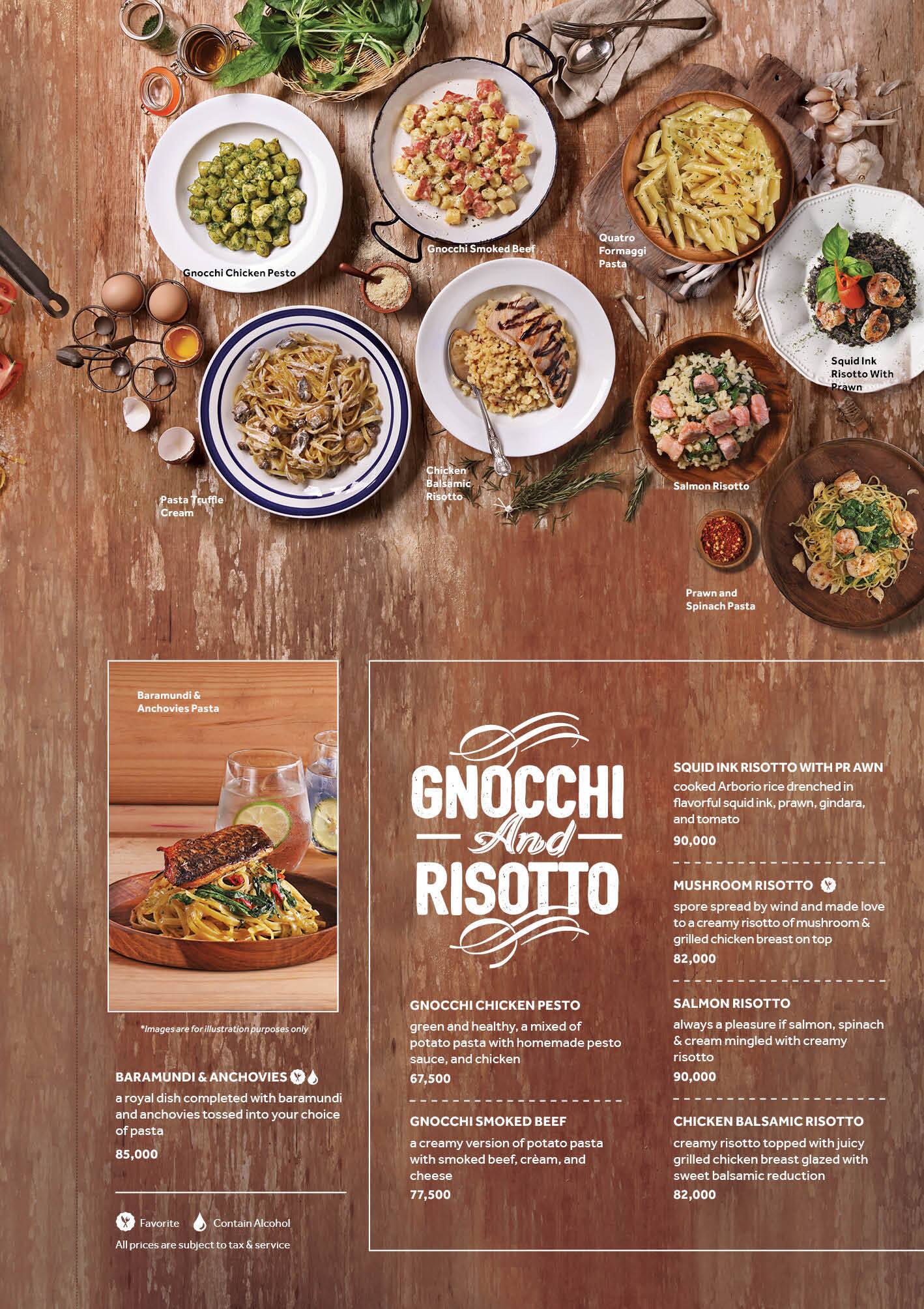 Menu at Pancious desserts, West Jakarta, Neo SOHO