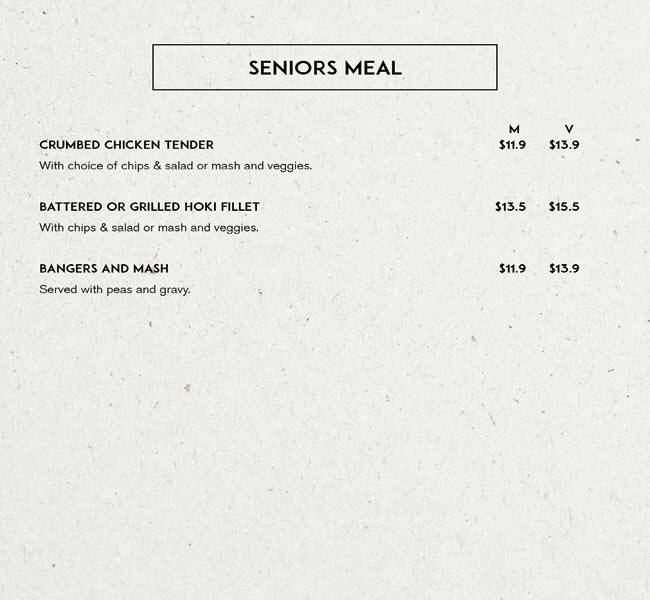 Menu at FLAVOURS CAFE, Glenbrook