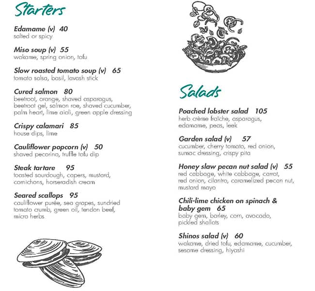 Menu of Turtle Bay Bar & Grill - Saadiyat Rotana Resort & Villas ...