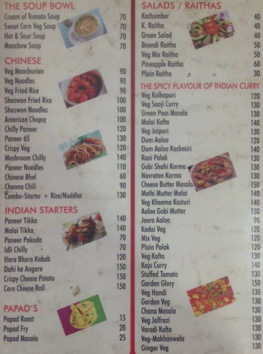 Ideal Restaurant Menu, Menu for Ideal Restaurant, Wardhaman Nagar ...
