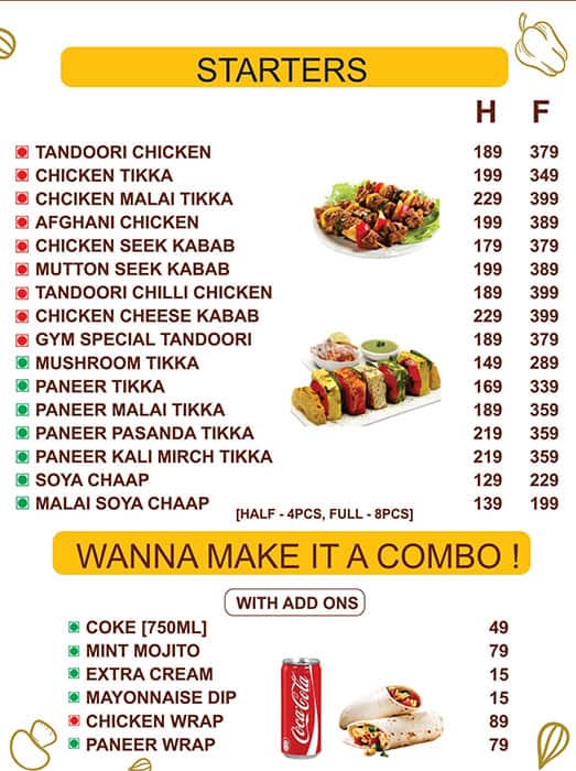 Menu at Oliver Kitchen, Faridabad, Shop 108