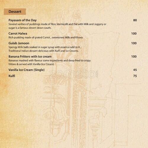 Menu at Annachi Restaurant, Bengaluru, No 54