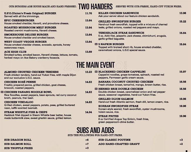 Union Social Eatery, Mississauga, Toronto - Urbanspoon/Zomato