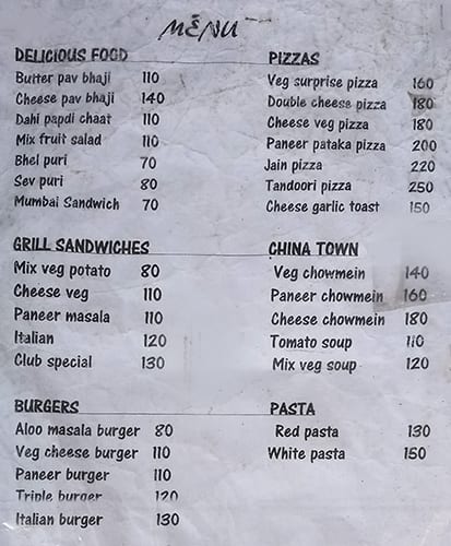 Garam Masala Menu, Menu for Garam Masala, MI Road, Jaipur - Zomato