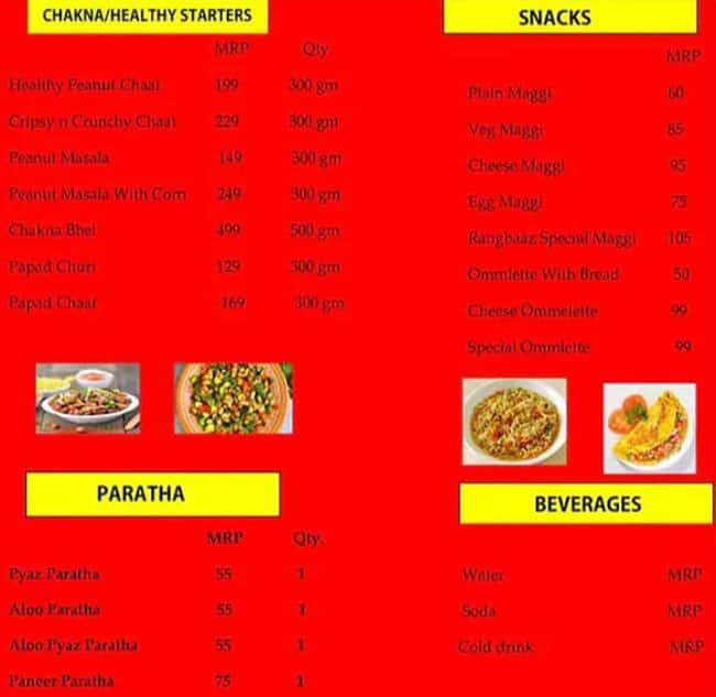 Menu of Mr Maggi, Tughlakabad Institutional Area, New Delhi