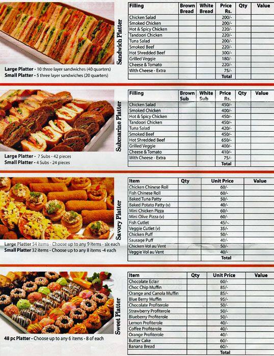 Paan Paan Menu Menu For Paan Paan Rajagiriya Colombo Colombo Paan Paan Menu Menu For Paan Paan Rajagiriya Colombo Colombo
