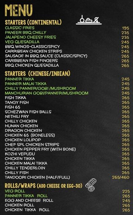 Dawn & Dusk Menu, Menu for Dawn & Dusk, Nungambakkam, Chennai - Zomato