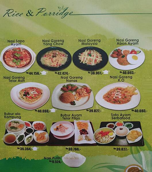Menu at Serba Food restaurant, Tangerang, Jl. Boulevard Palem Raya No.15