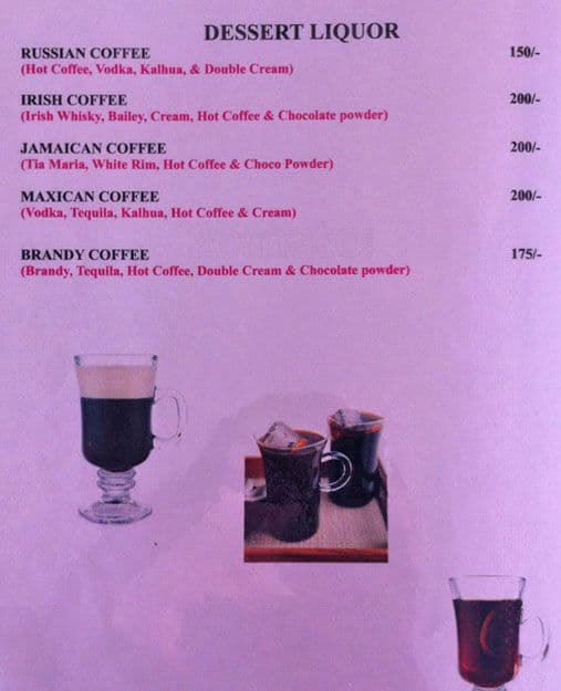 Menu at Rama Restaurant, Agonda, 2XPQ+5X6