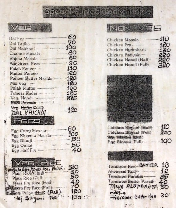 Bobby Da Dhaba Menu, Menu for Bobby Da Dhaba, Dehu Road, Pune - Zomato