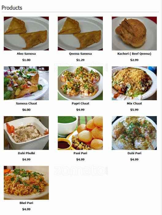 Menu at Dilpasand Sweets & Snacks desserts, Houston, Beechnut St