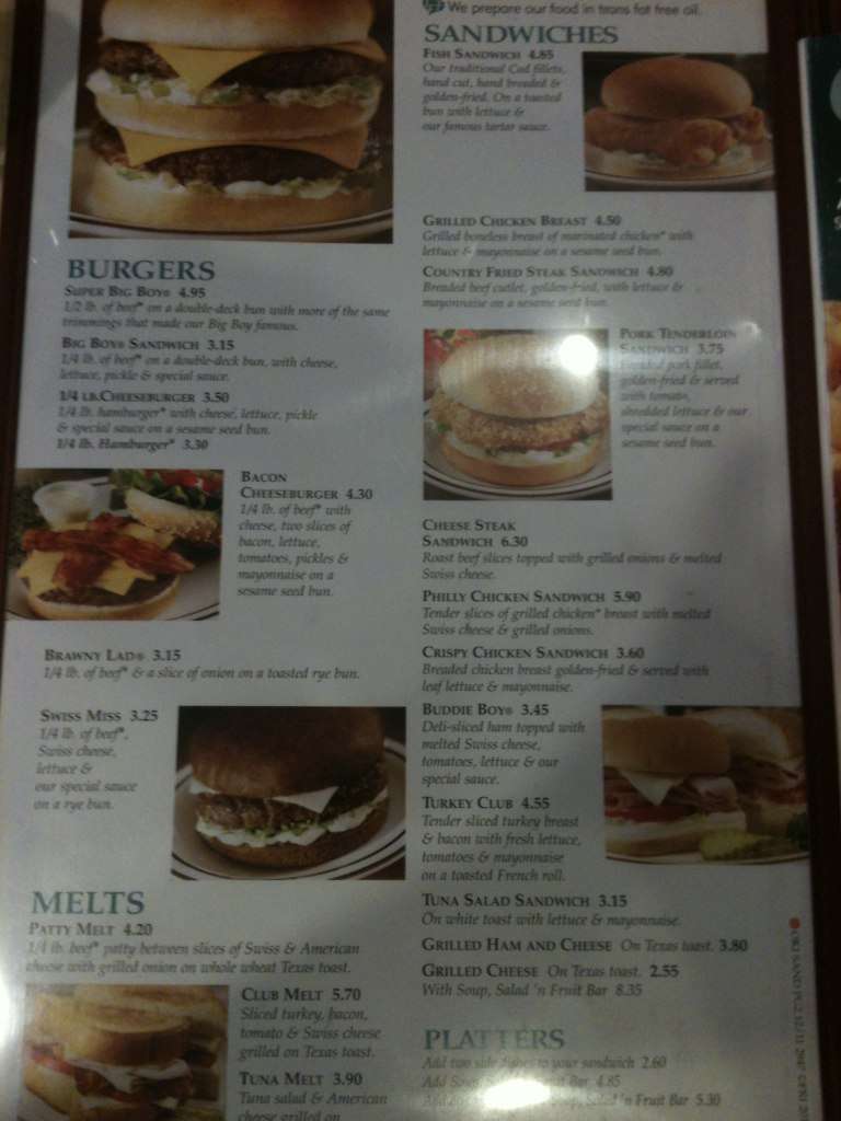 Frisch s Big Boy Menu Menu For Frisch s Big Boy Camp Taylor Frisch s Big Boy Menu Menu For Frisch s Big Boy Camp Taylor