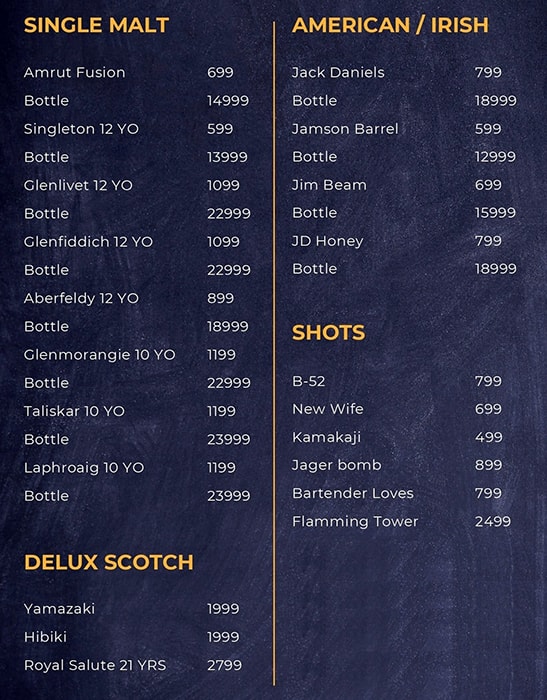 Menu of Rio Kitchen & Bar, Hinjawadi, Pune