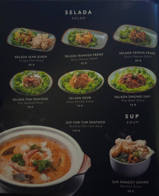 Menu at Coca Suki Restaurant BRI Sudirman, Central Jakarta, BRI Center ...