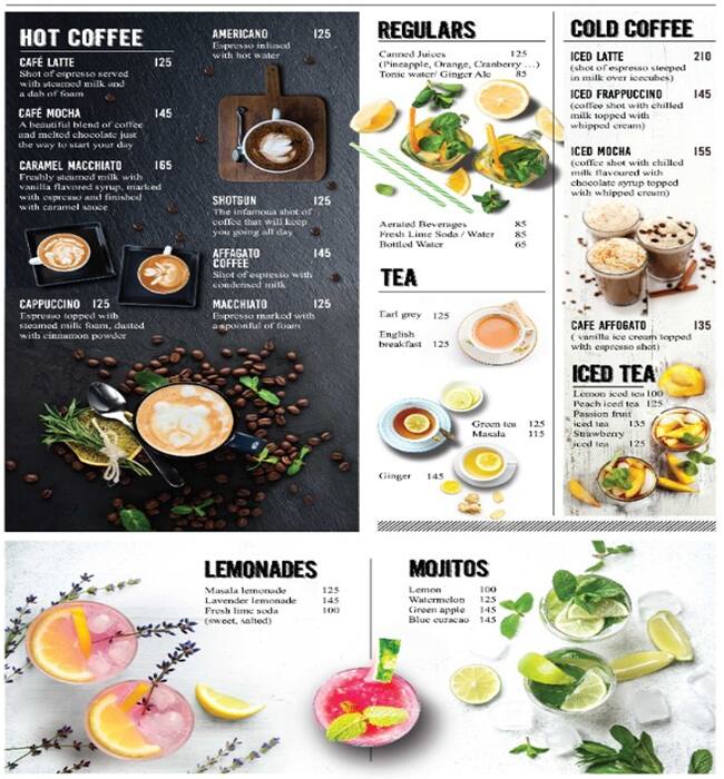 Menu at Danbro Bakery, Chandigarh