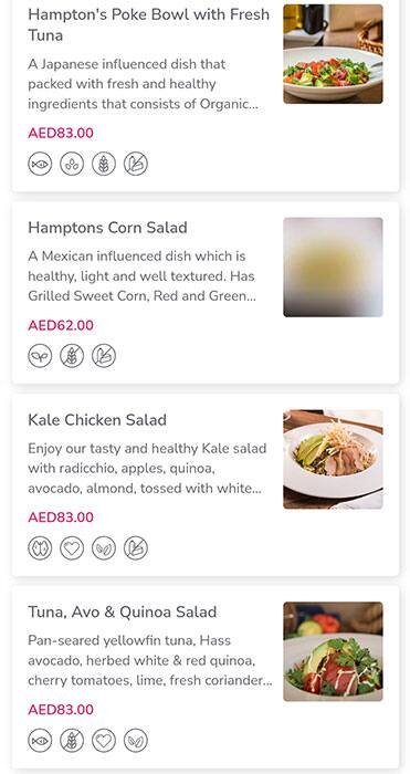 Menu at The Hamptons Cafe & Restaurant Jumeirah Islands, Dubai ...