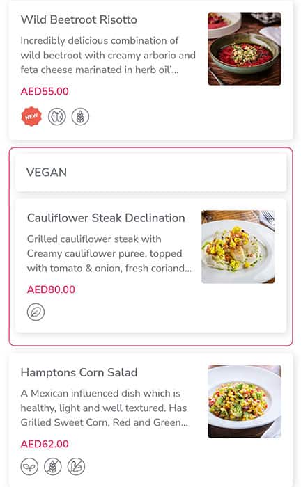 Menu at The Hamptons Cafe & Restaurant Jumeirah Islands, Dubai ...