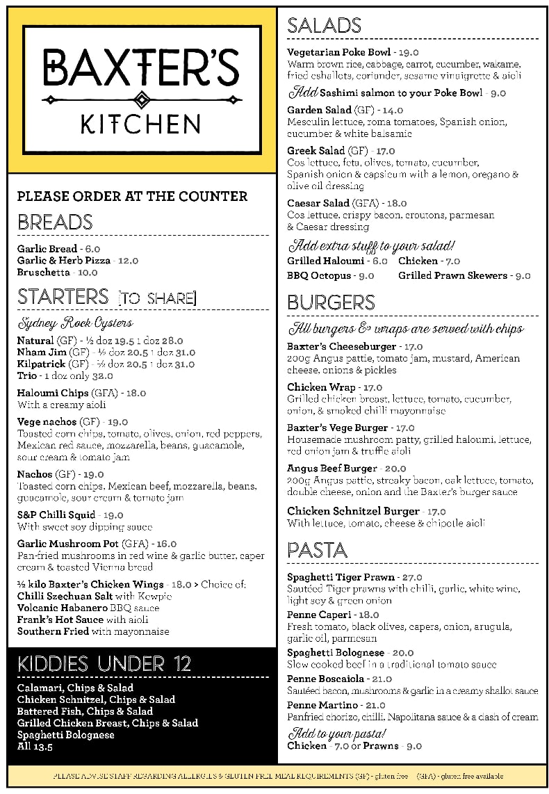 Menu at Maso's - St George Masonic Club, Mortdale