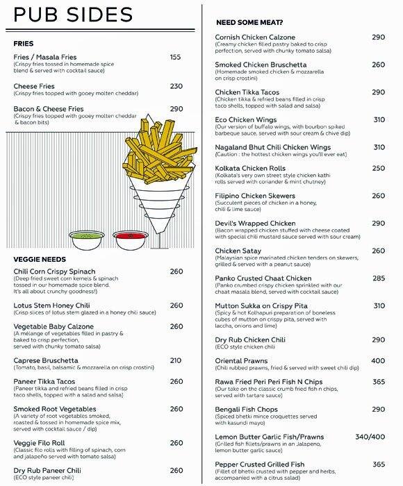 Elephant & Co. a Pune: Foto del Menu con Prezzi - Zomato