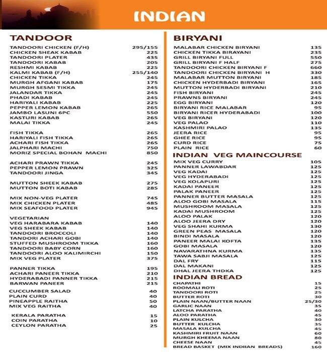 Moriz Restaurant, Kammanahalli, Bangalore - Zomato