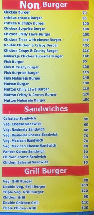Menu at ROYAL BURGER, Gurugram