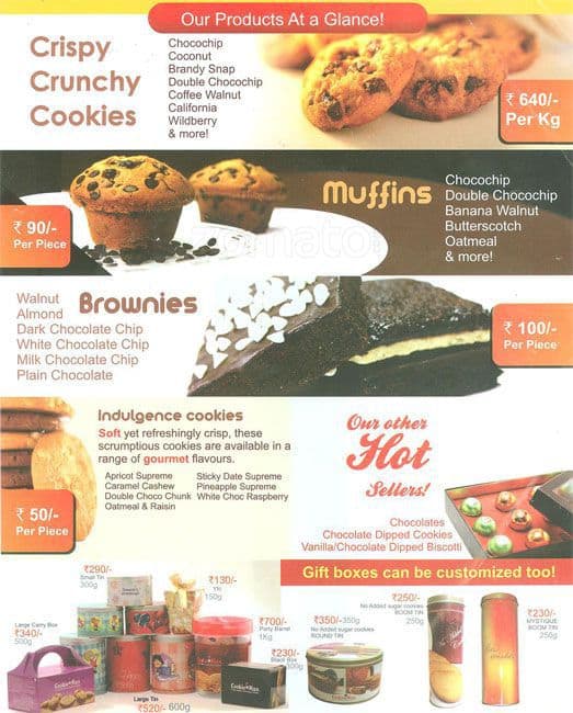 Cookie Man Menu, Menu for Cookie Man, Majiwada, Thane West, Thane - Zomato
