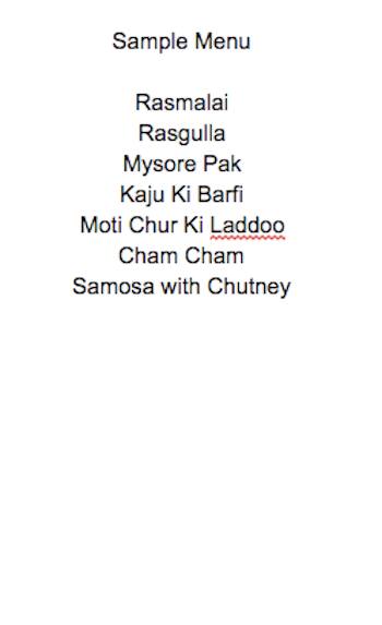 Taaza Mithai Menu, Menu for Taaza Mithai, JP Nagar, Bangalore - Zomato