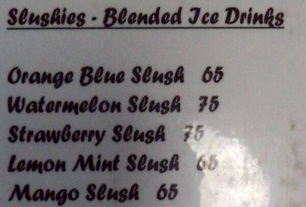 Menu at Ice Age, Hyderabad, 2 - 2 - 5 Usha Kiran Arcade Osmania ...