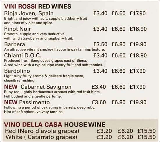 Menu at Battlefield Rest restaurant, Glasgow