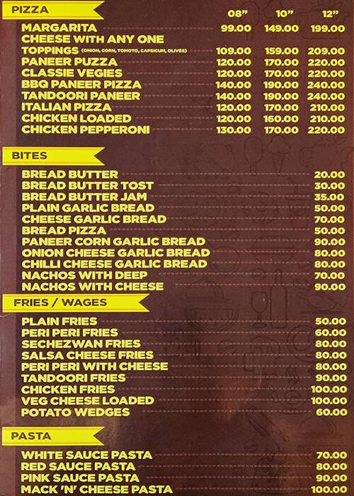 Menu of Buddy's Cafe, Panch Pakhadi, Thane West, Thane