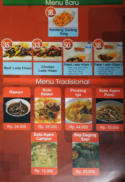 Menu at Bolo - Bolo restaurant, Depok, 16433 Depok