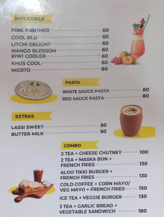 Menu at Tealogy Cafe Faridabad, Faridabad