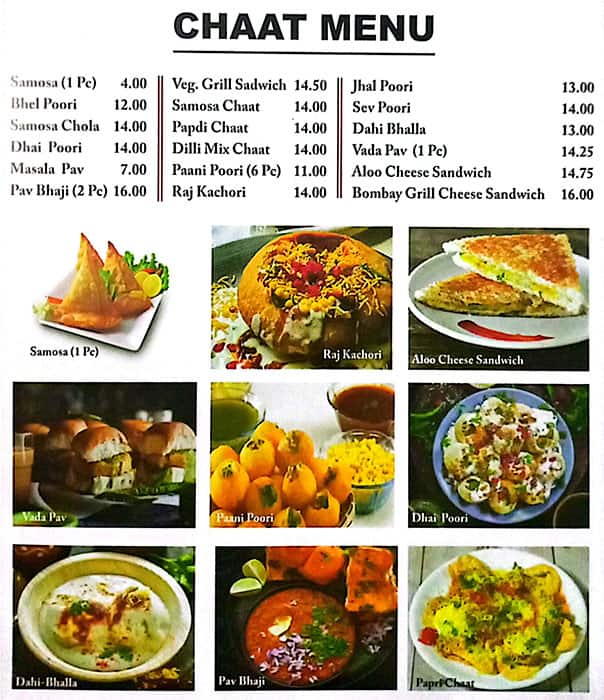 Menu of Sangeetha Vegetarian Restaurant, Al Karama, Dubai