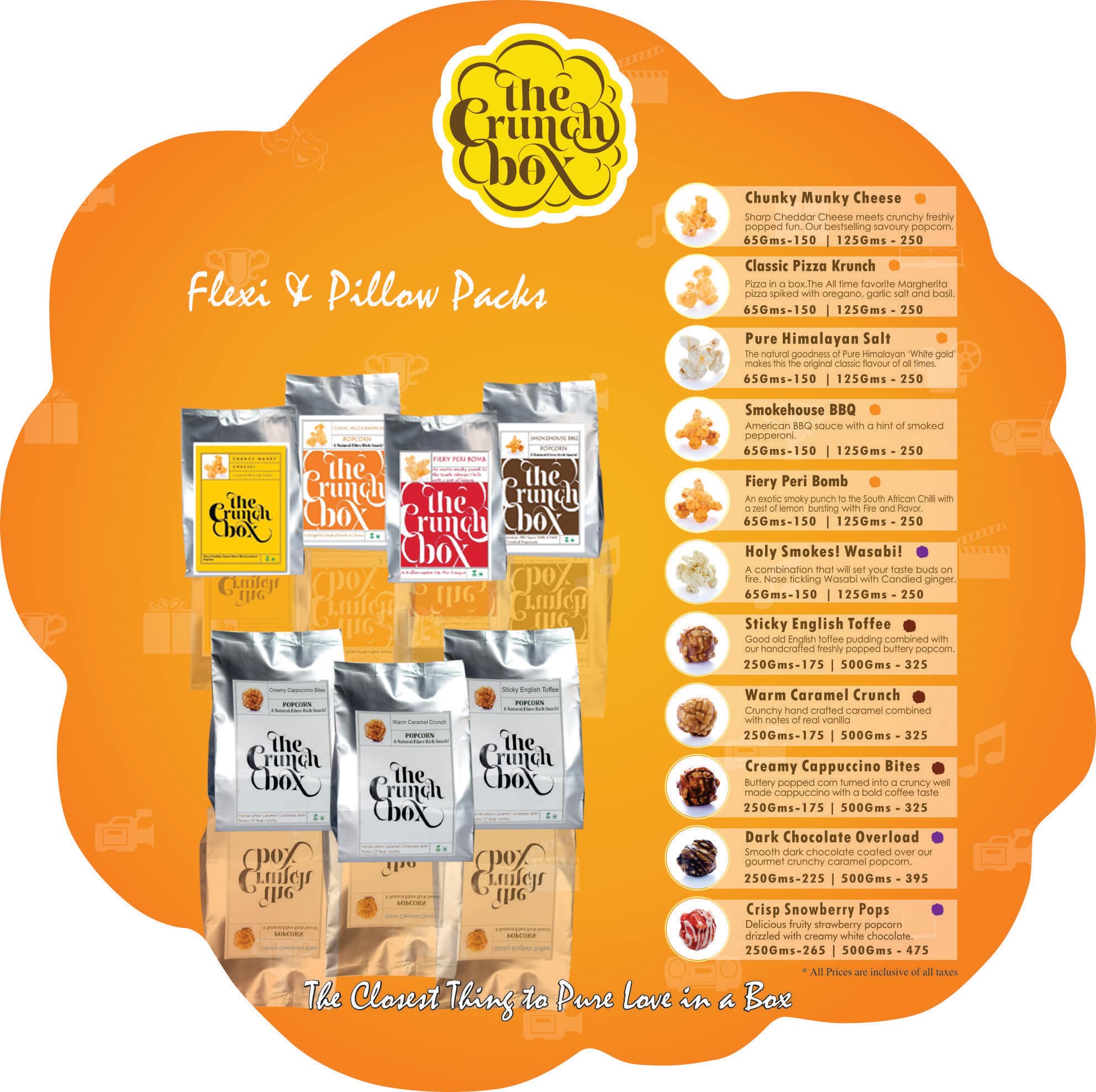 Menu at The Crunch Box, Delhi, H722+HPJ